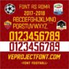 FONT AS ROMA 2017-2018 - VE PROJECT FONT